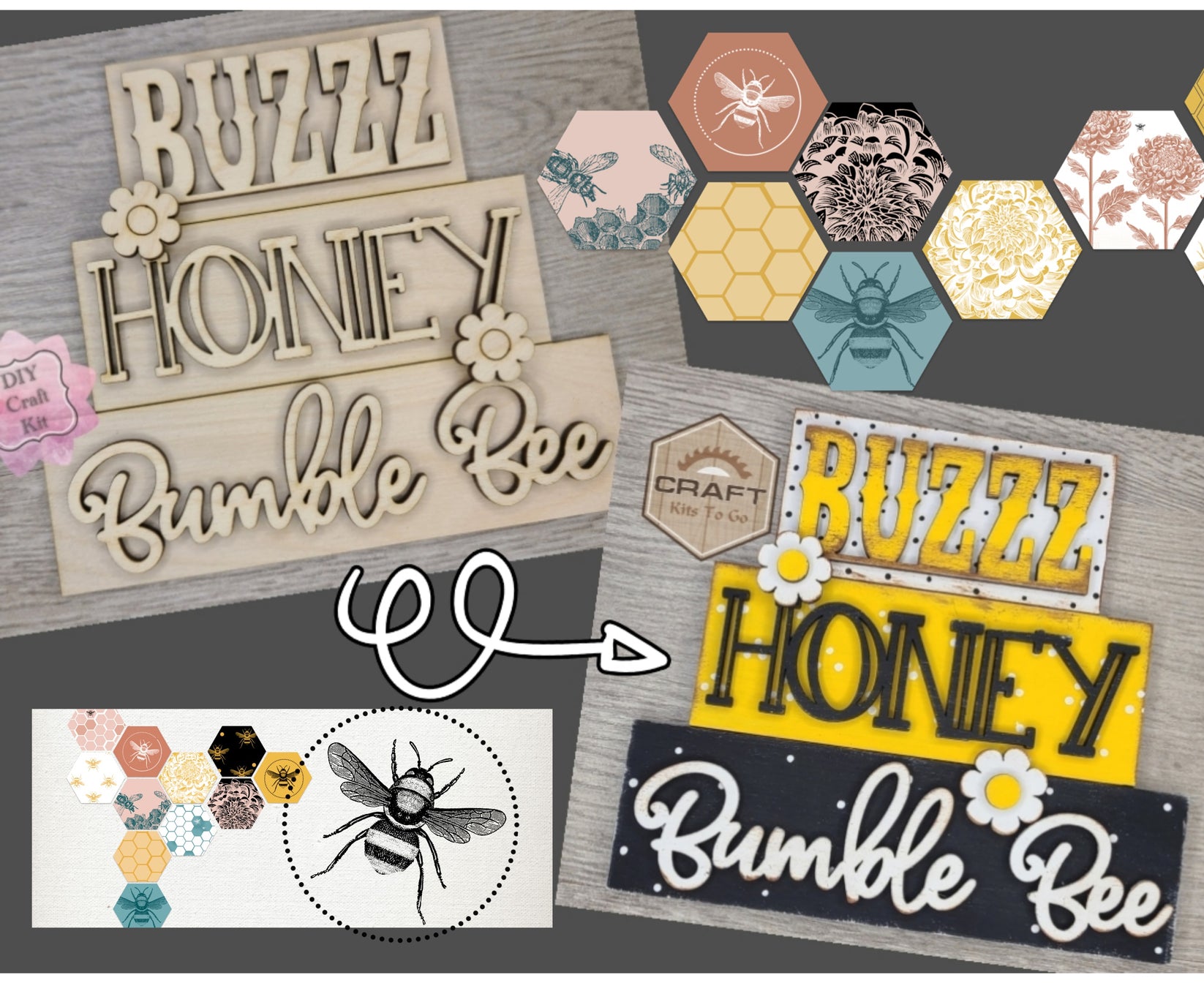 Honey Bee | #3513 – Craft Kits 2 Go