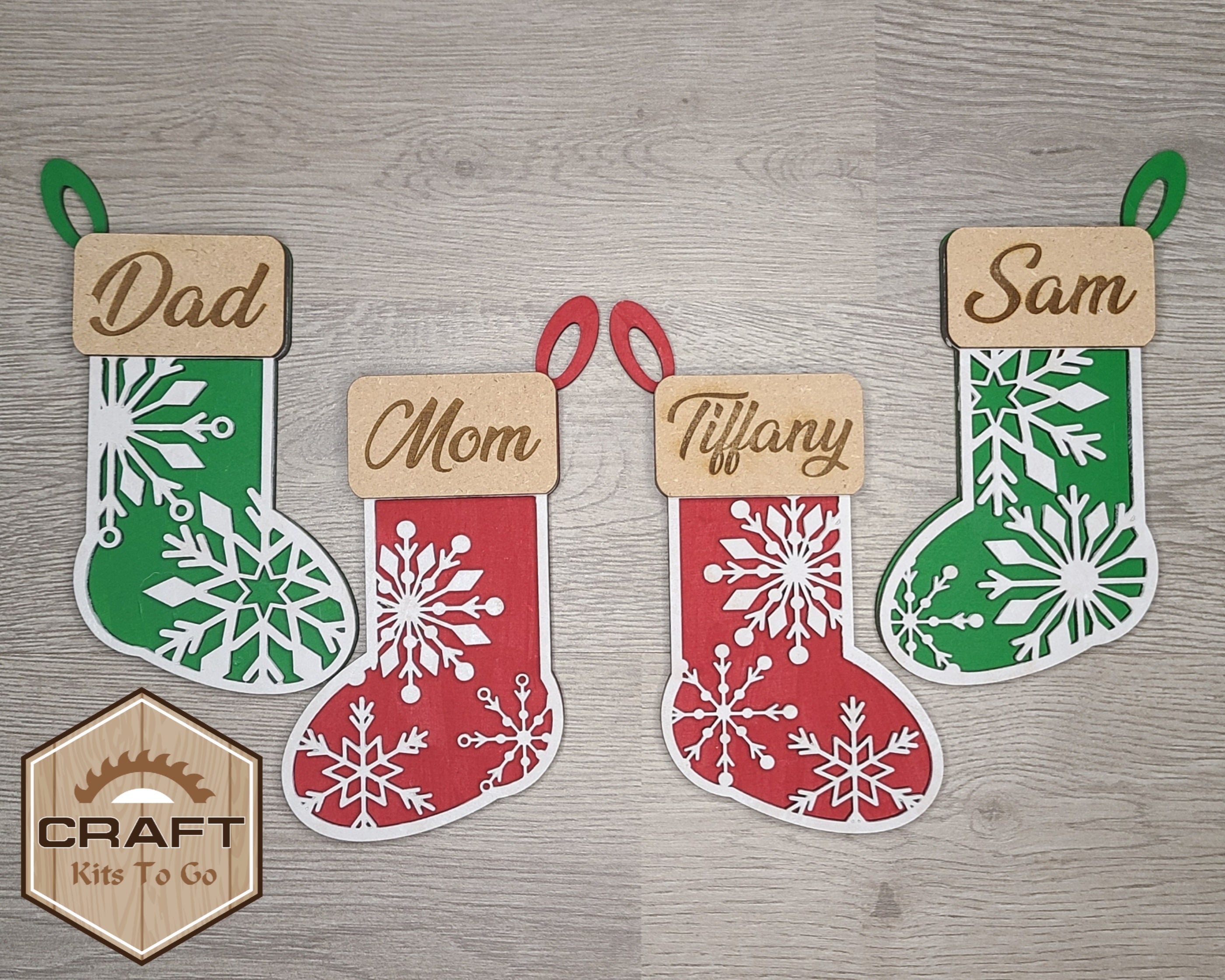 Stocking Name Tag | #3053 – Craft Kits 2 Go