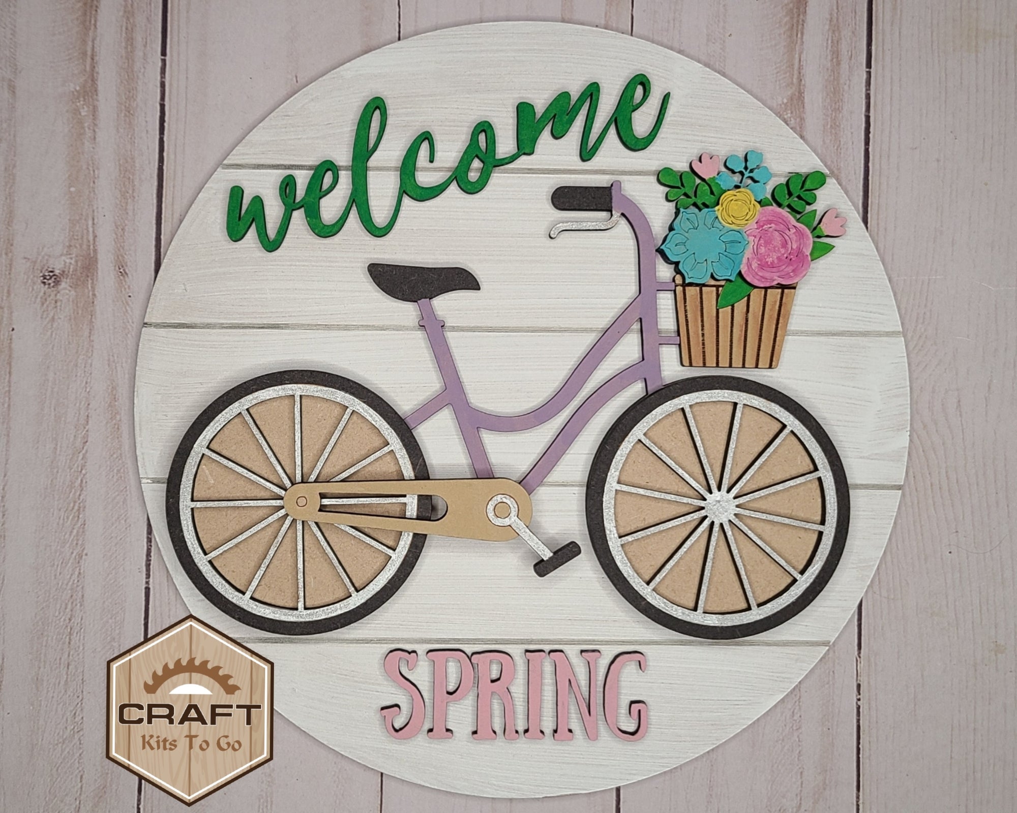 Welcome Spring Bike | #2650 – Craft Kits 2 Go