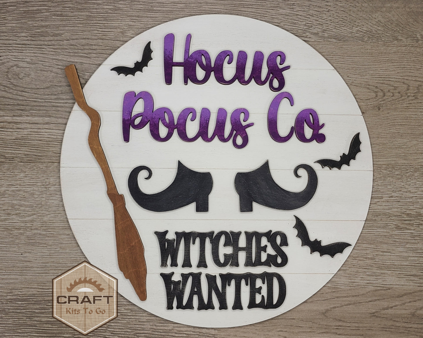 Hocus Pocus Company Witches Wanted Halloween Decor DIY Paint kit #3310 ...