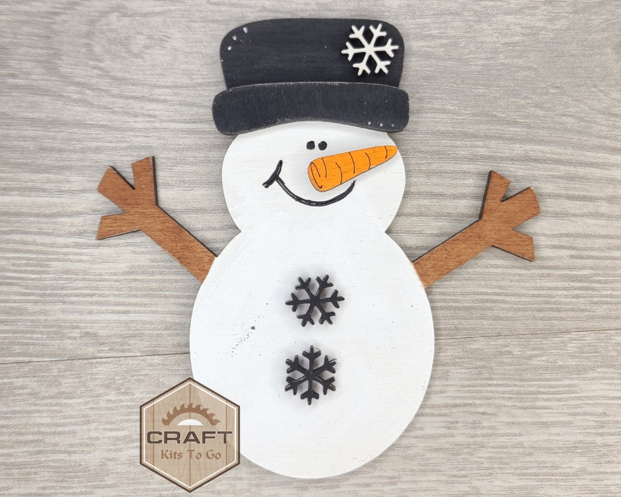 Frosty Snowman Snowing Winter Craft kit #3348 - Multiple Sizes Availab ...
