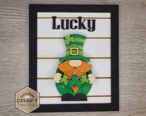 St. Patrick's Day Gnome | #3434 – Craft Kits 2 Go