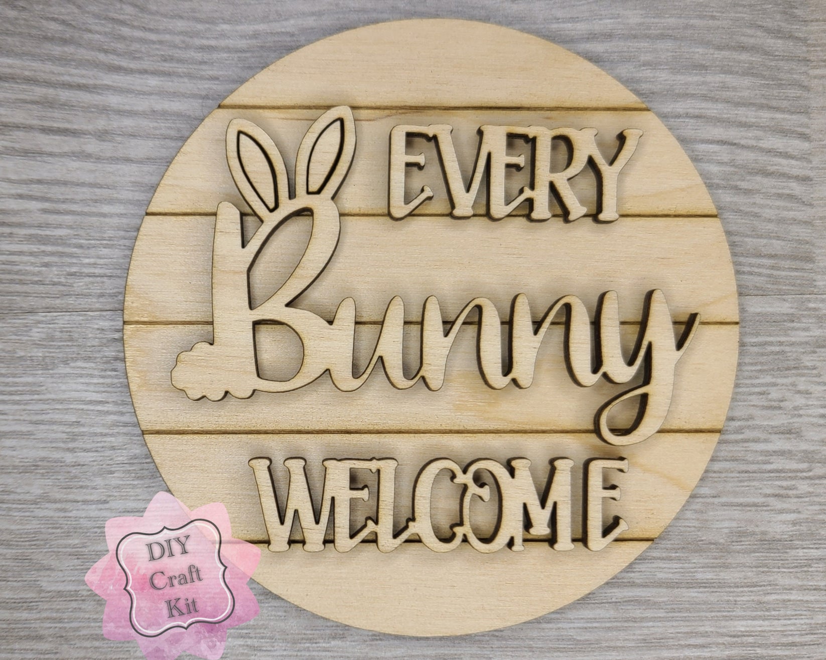 Every Bunny Welcome Sign | #3550 – Craft Kits 2 Go