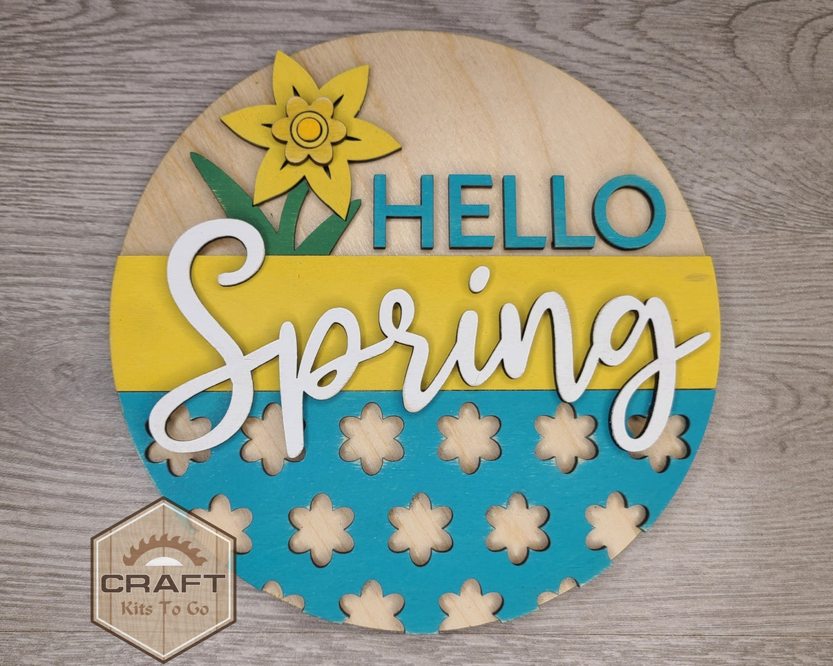 Hello Spring Daffodil | #3081 – Craft Kits 2 Go