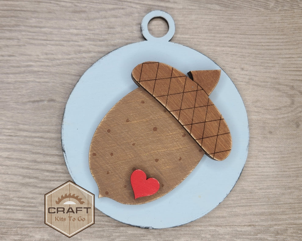 Acorn Fall decor | #3544 – Craft Kits 2 Go