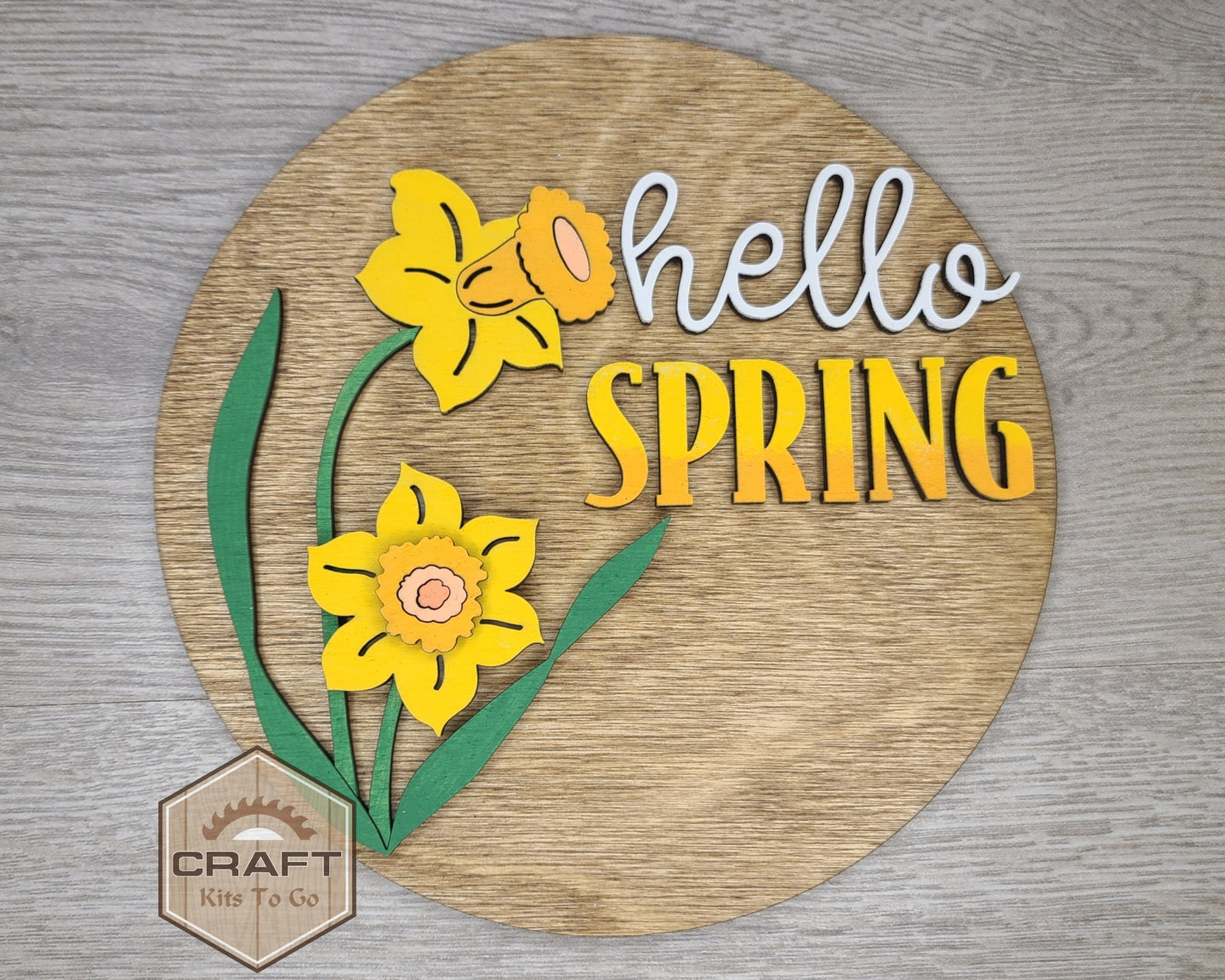 Hello Spring Daffodils | #3598 – Craft Kits 2 Go