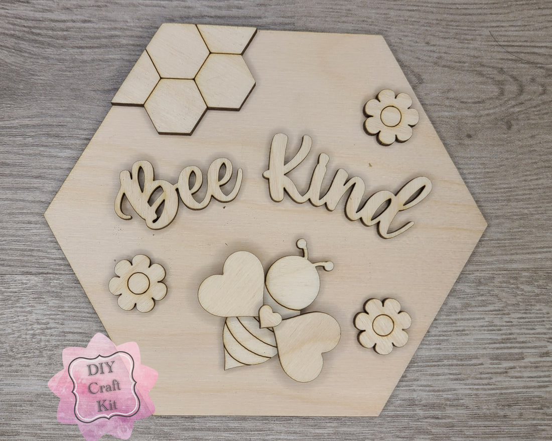 Bee Kind Sign | #3515 – Craft Kits 2 Go