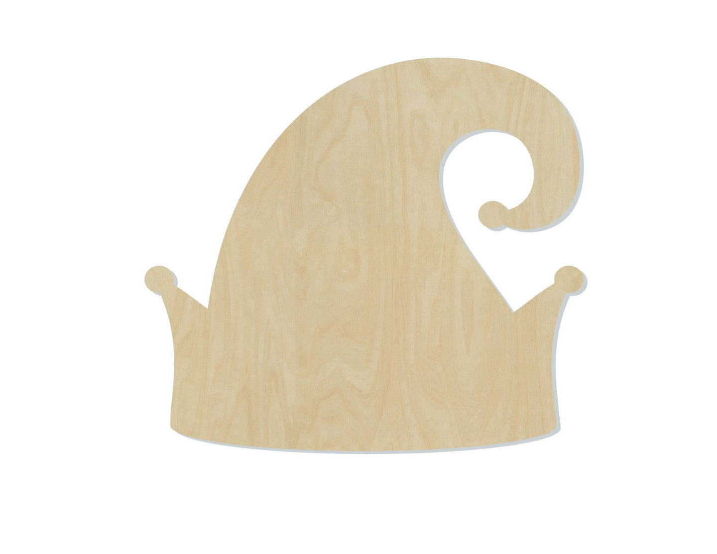 Elf Hat Cutout Christmas Craft DIY Paint kit Elf Elves wood cutouts Ho ...