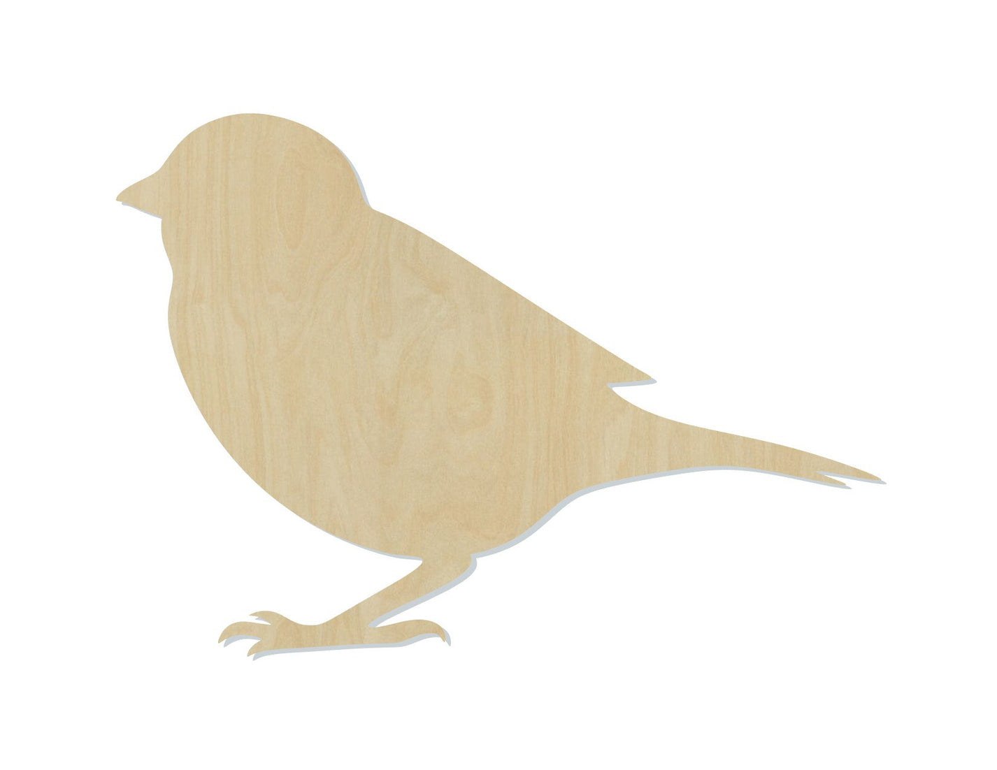Sparrow wood shape wood cutouts Bird Cutouts Birds DIY Paint kit #2037 ...