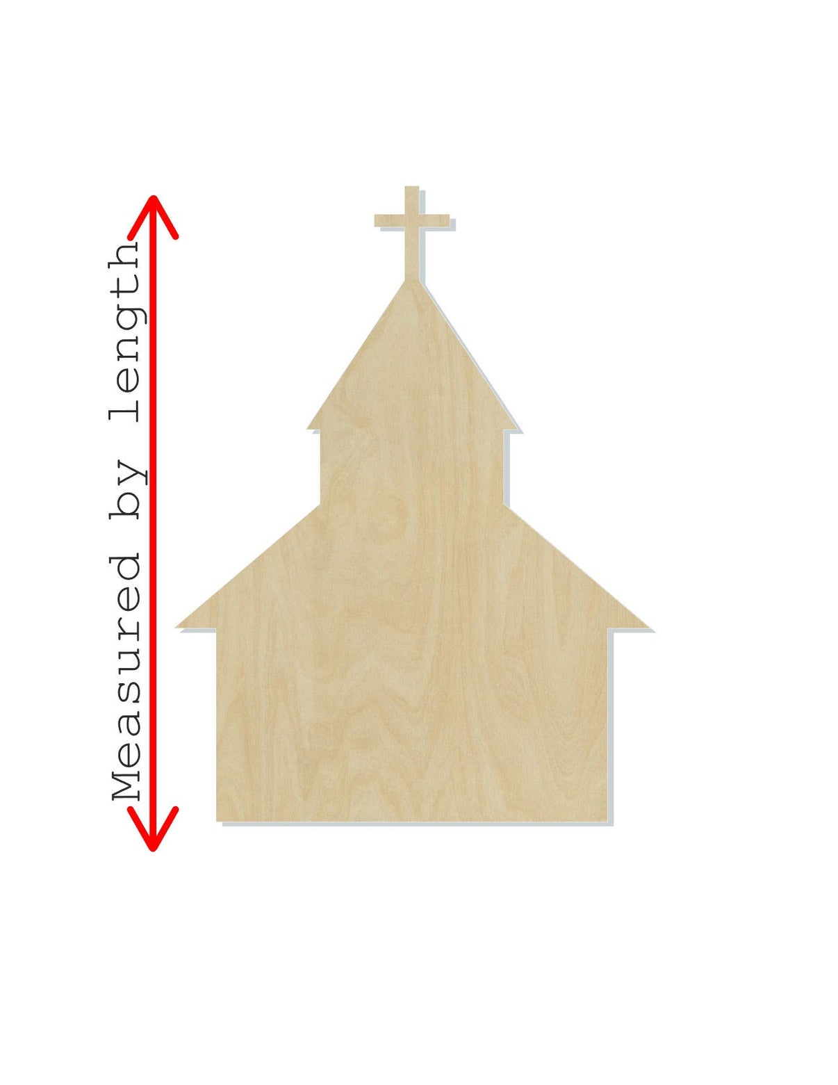 Church Blank wood cutouts Religion Sunday Paint yourself Paint kit Pai ...