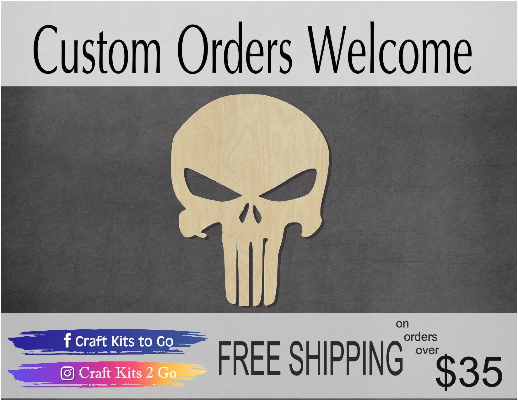 Punisher Blank, Punisher outline punisher cutout #1086 - Multiple Size ...
