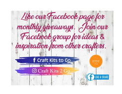 Acorn Fall decor | #3544 – Craft Kits 2 Go